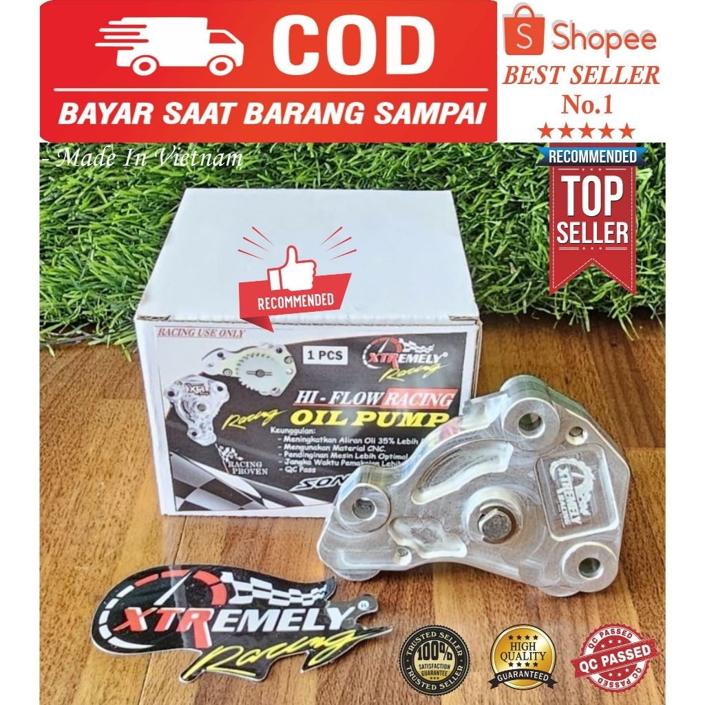 Jual POMPA OLI ( OIL PUMP ) ( Hi-Flow ) SONIC 150R, NEW CB150R, CBR 150R LED, SUPRA GTR | Shopee ...