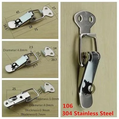 Jual Toggle Kancing Kunci Stainless Steel 304 Kait Kotak Box Clamp ...