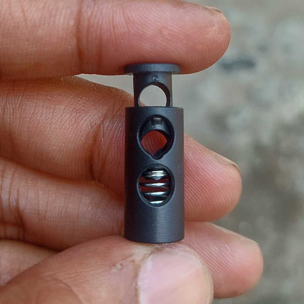 Jual Stopper Plastik Dua Lubang Tali Premium Garmen | Shopee Indonesia