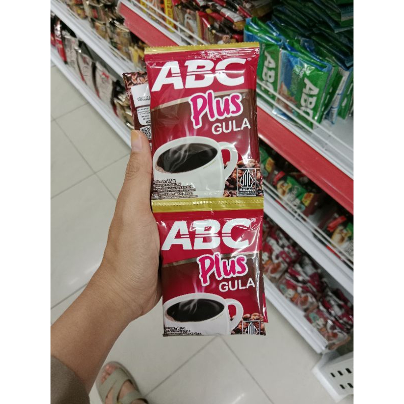 Jual Kopi ABC Plus Gula Rentengan Isi 10pcs Terjamin Exp Lama | Shopee ...