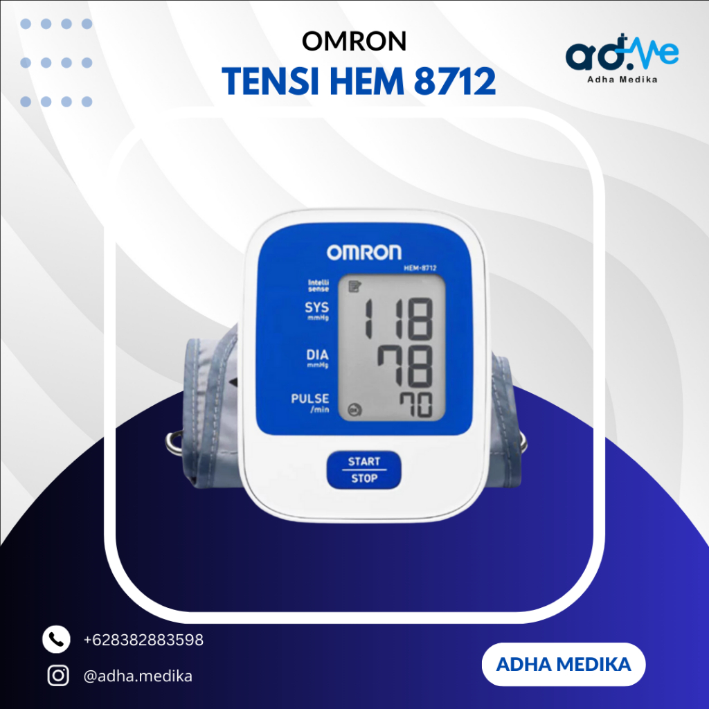 Jual Omron Tensimeter Digital HEM-7124 | Shopee Indonesia