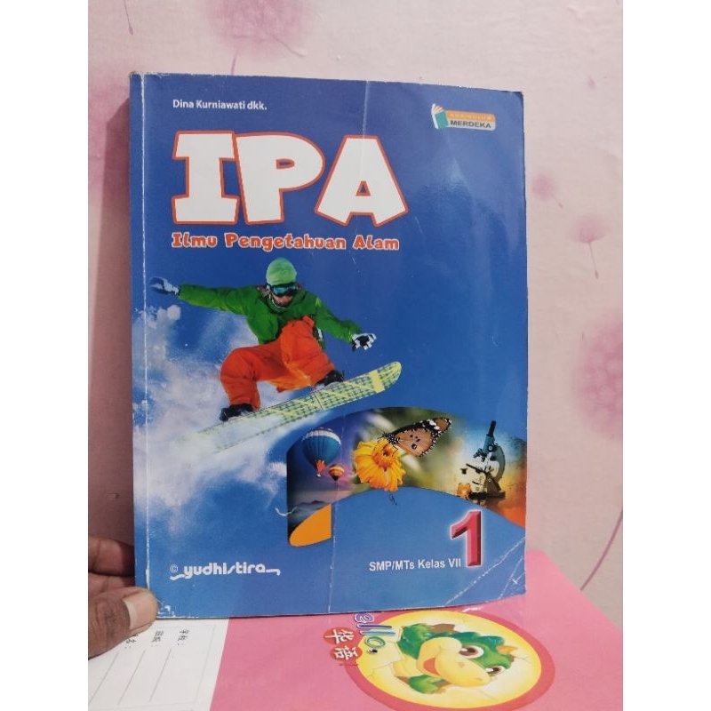Jual buku ipa/ilmu pengetahuan alam kelas 7 VII 1 smp mts yudhistira kurmer kurikulum merdeka ...