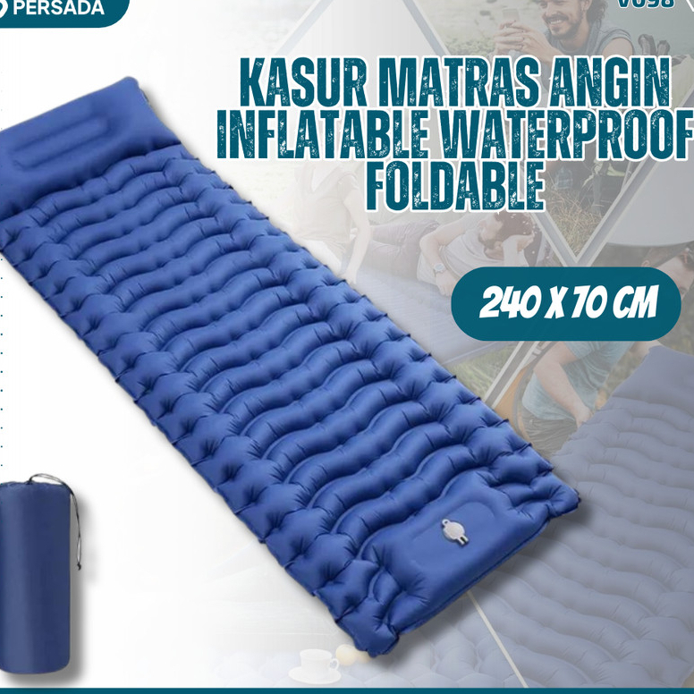 Jual Kasur Angin, Matras Camping Outdoor Foldable Cushion Air Bed Bisa ...
