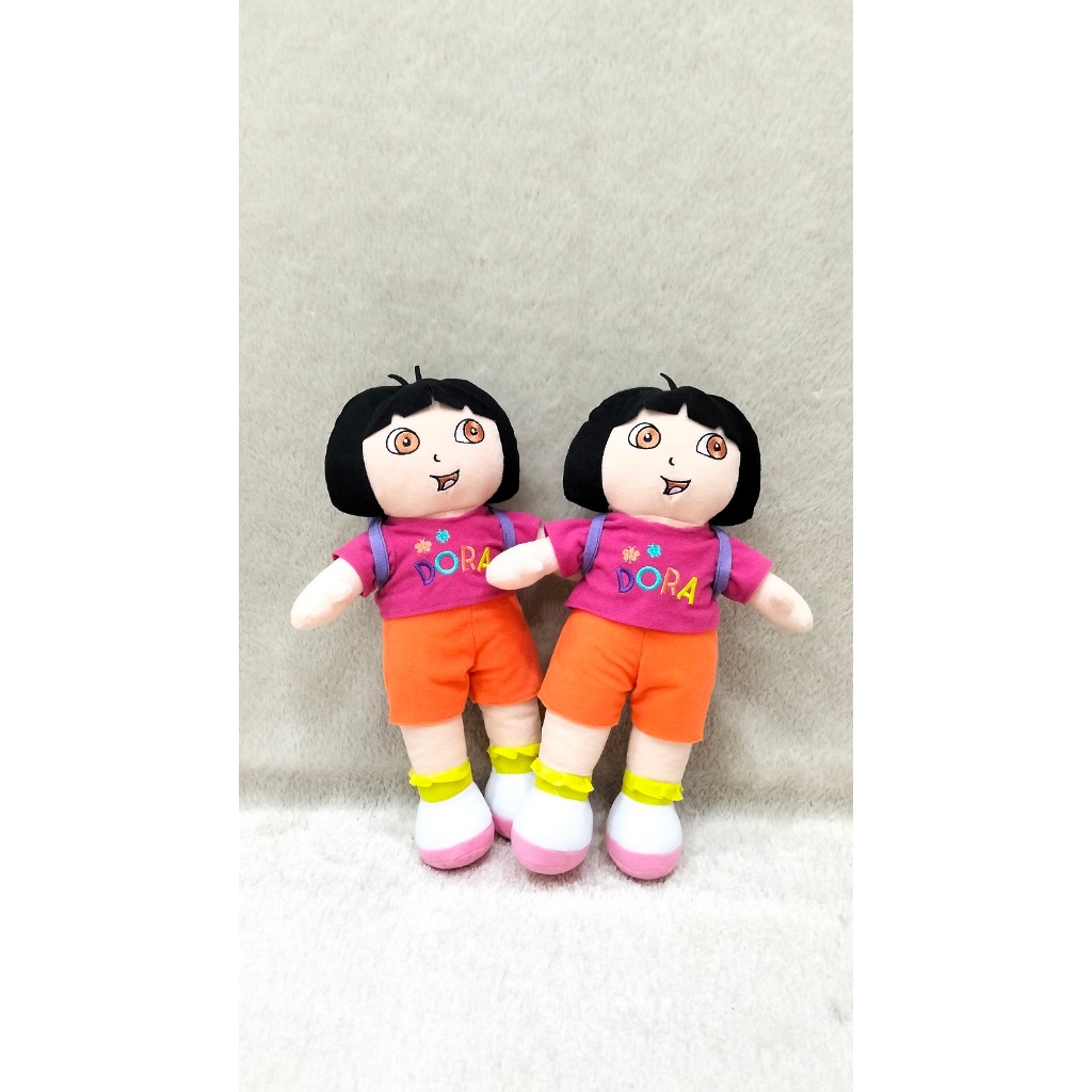 Jual Boneka Dora Boneka Karakter Dora The Explorer Dengan Tas 40 CM ...