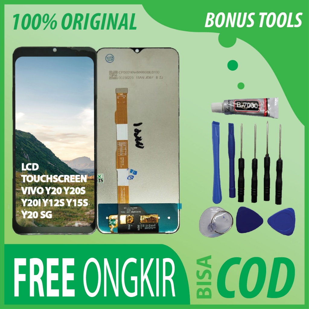 Jual 【ORIGINAL 100%】LCD TOUCHSCREEN VIVO Y20/ Y20S/ Y20i/ Y12S/ Y15S/ Y20 SG FULLSET TOUCHSCREEN ...