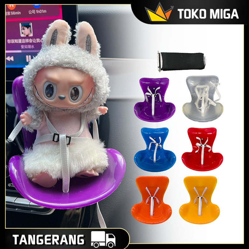 Jual Labubu Seat Car Plastik Labubu Car Seat Macaron PopMart Tempat ...
