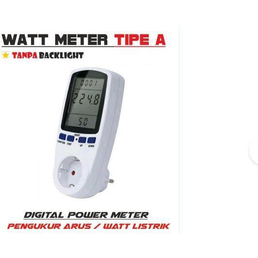 Jual WATT METER ALAT TES KWH METER DIGITAL UKUR ARUS LISTRIK DAYA POWER ...