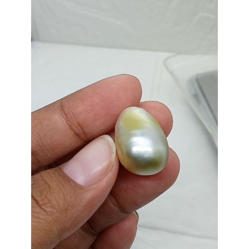 Jual butiran mutiara air laut baroq gradasi Loose Baroque south sea ...
