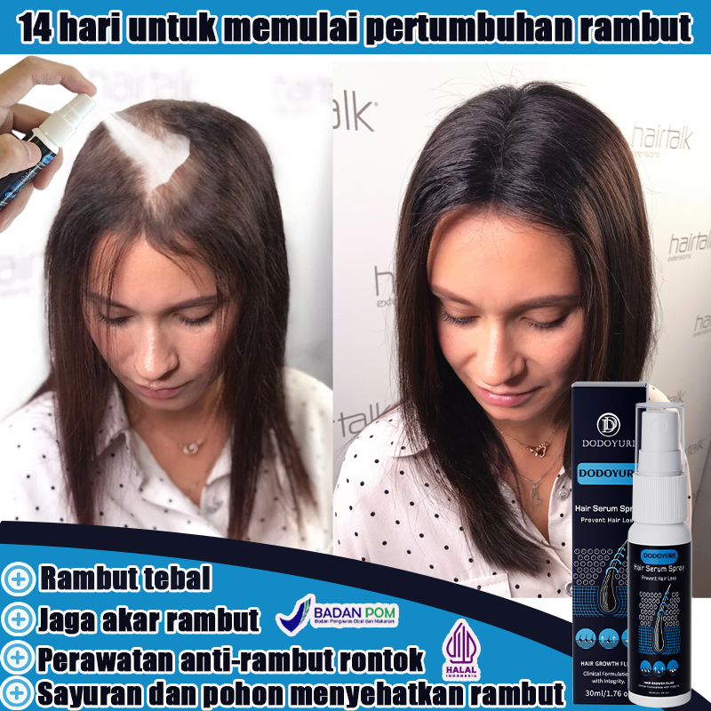 Jual ppenumbuh rambut cepat dan tebal hair tonic penumbuh rambut serum ...
