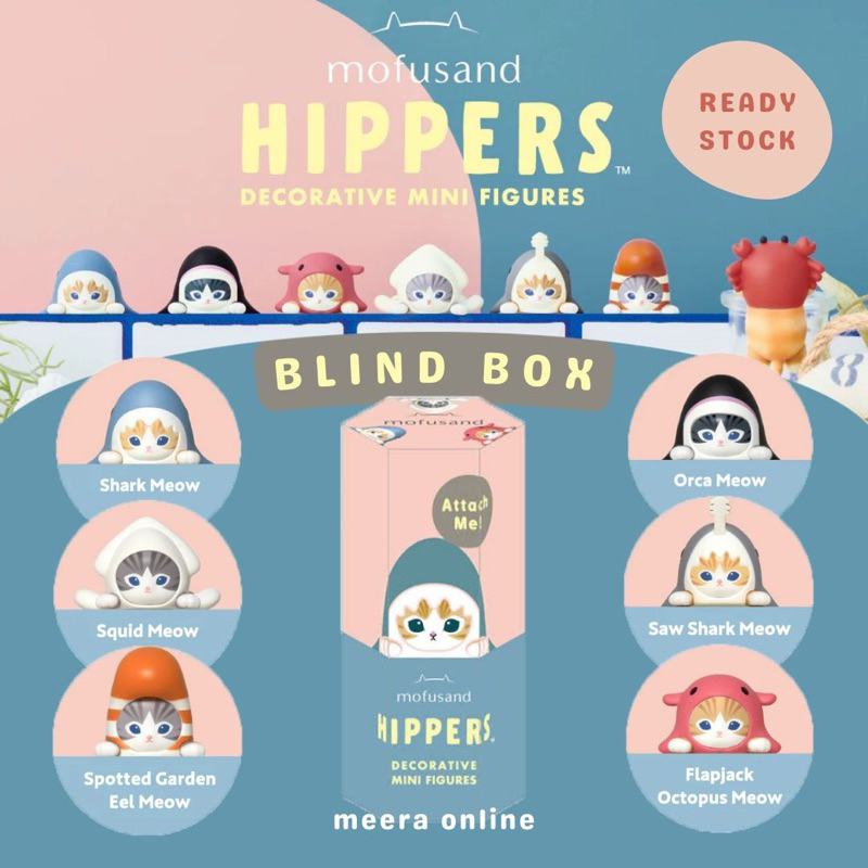Jual [READY BLIND BOX] MOFUSAND Sonny Angel Animal Looking Back Hippers ...