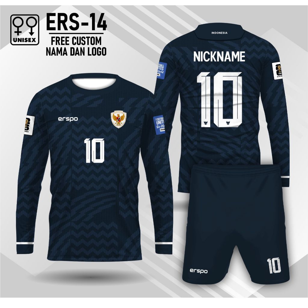 Jual jersey setelan kiper timnas indonesia qualifikasi 2026 lengan ...