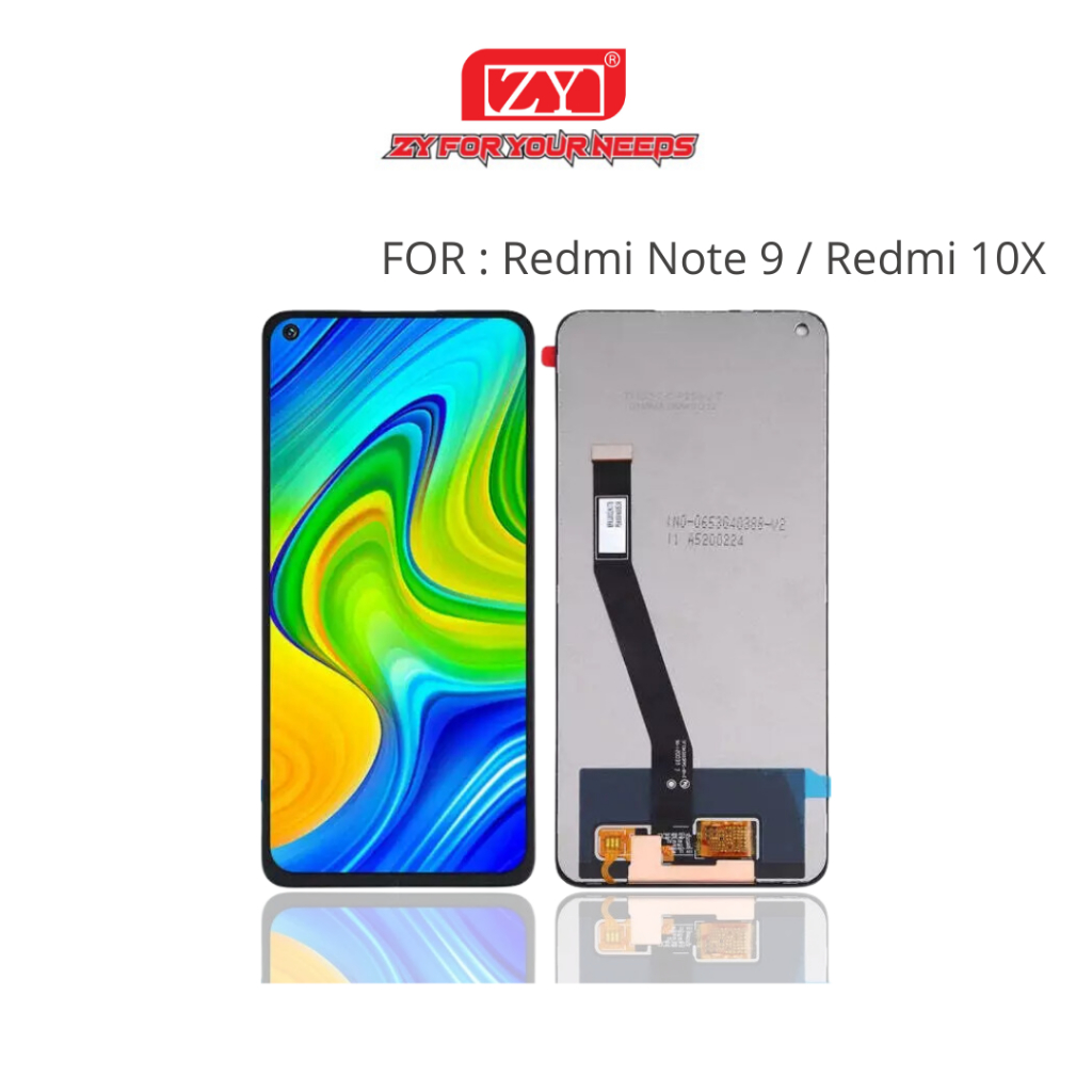 Jual ZY Lcd Xiaomi Redmi Note 9 / Redmi 10X Fullset Touchscreen | Shopee Indonesia