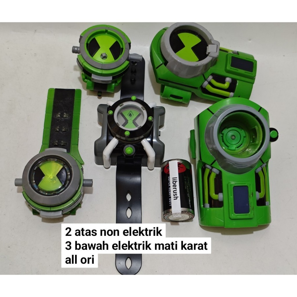 Jual Set bandai ben 10 ultimate omnitrix ultimatrix projector watch ...