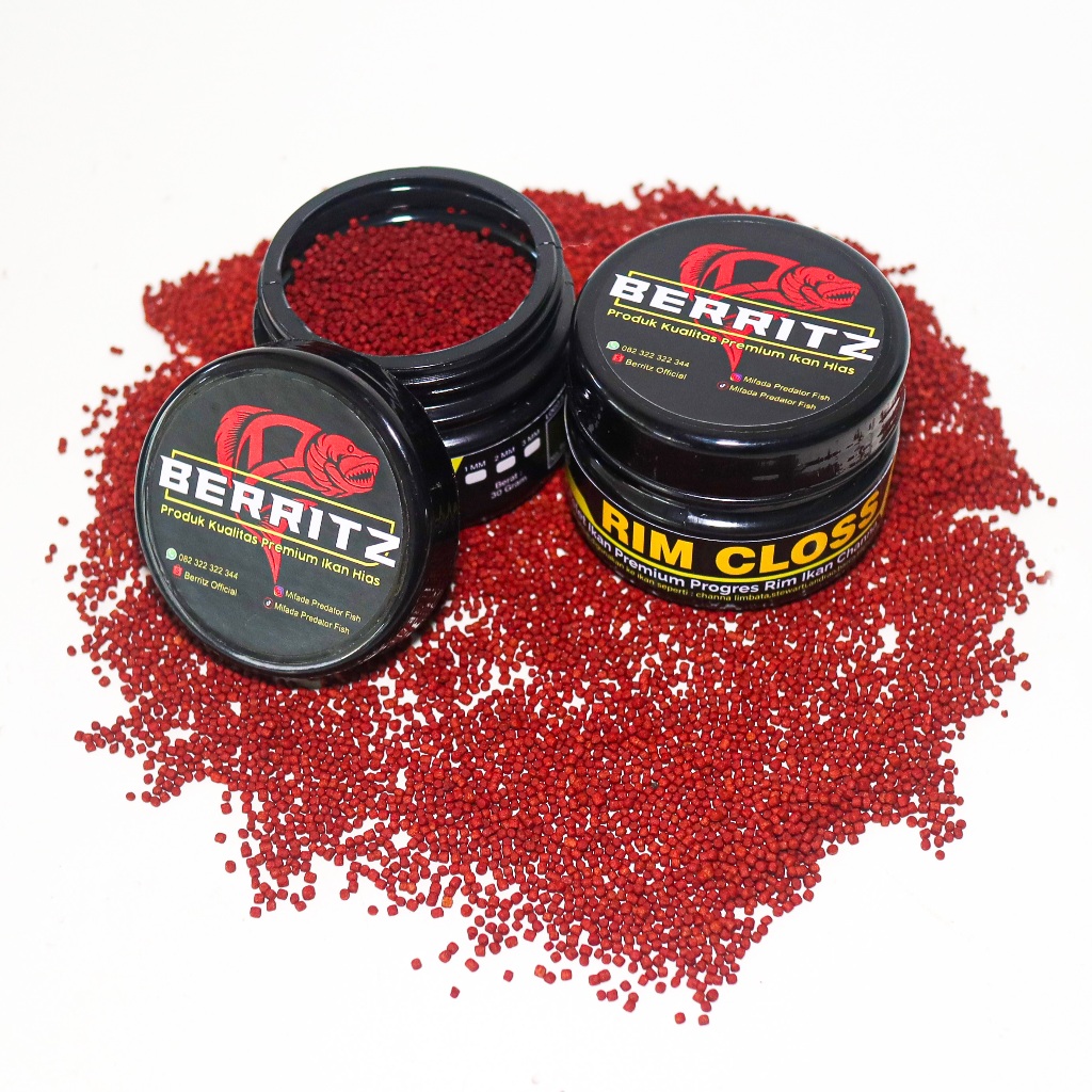 Jual BERRITZ Rim Closs Pakan Pelet Ikan Channa Progres Rim Limbata ...