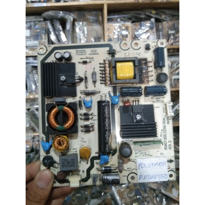 Jual PSU POWER SUPPLY REGURATOR MESIN TV POLYTRON PLD 24D550 (PSU PN24) | Shopee Indonesia