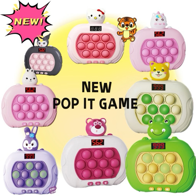 Jual EA (NEW) Pop It LED elektronik Push Bubble Fidget Toys pop it game ...