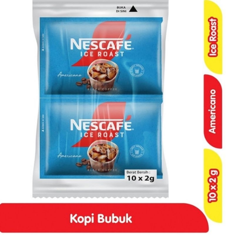 Jual Nescafe Ice Roast Americano/ Classic 2gr 10 Sachet | Shopee Indonesia