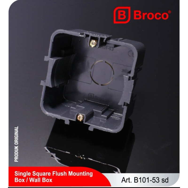 Jual Broco Inbow Dus Kotak tanam B101-53 Inbow dus listrik | Shopee ...