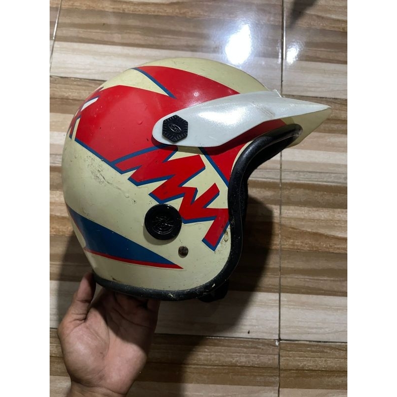 Jual helm Yamaha jadul helm RX king second original | Shopee Indonesia