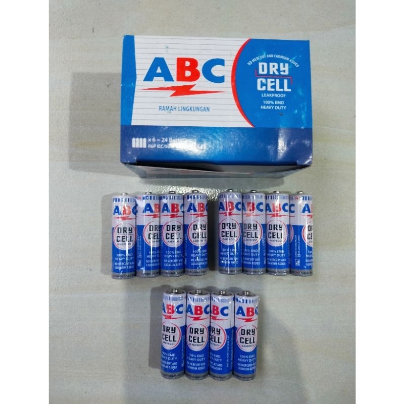 Jual Batre ABC 1 pack Isi 24 pcs | Shopee Indonesia