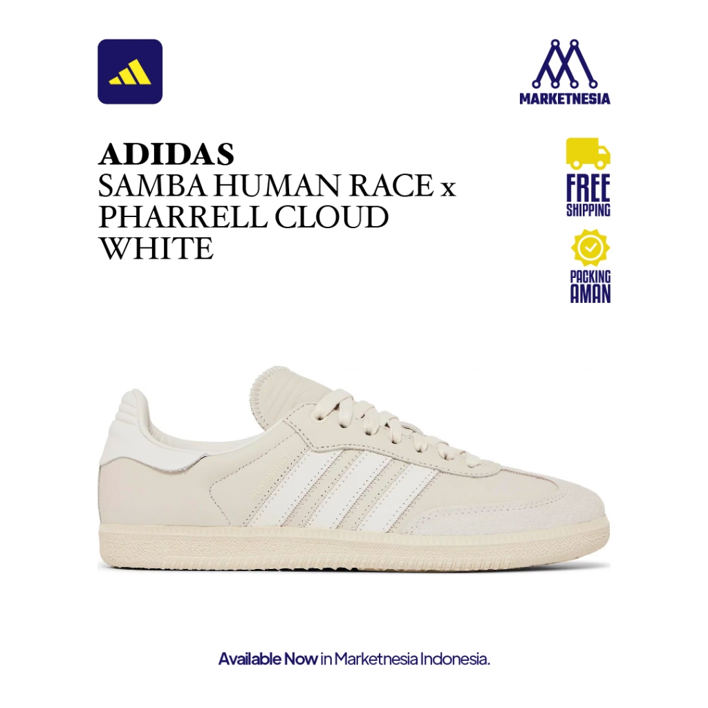 Jual Adidas Samba Human Race X Pharrel Cloud White Original BNIB ...
