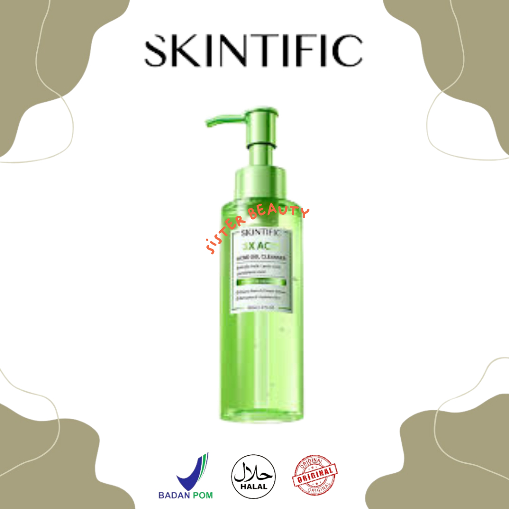Jual SisterBeauty - Skintific 3X Acid Acne Gel Cleanser 120ml ...