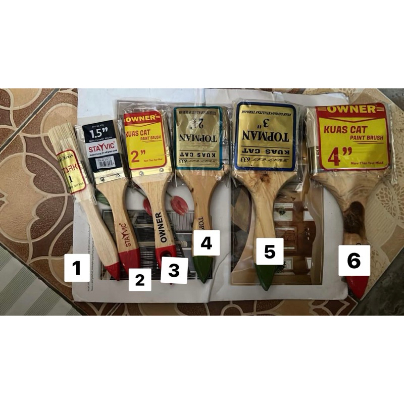 Jual Kuas Cat Tembok/Dinding Biasa | Shopee Indonesia