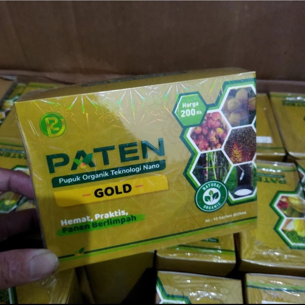 Jual PUPUK PATEN GOLD Pupuk Organik Teknologi Nano untuk Sawit Dan ...
