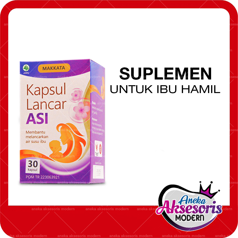 Jual Suplemen Untuk Ibu Hamil Kapsul Lancar Asi Yang Bagus Meningkatkan ...