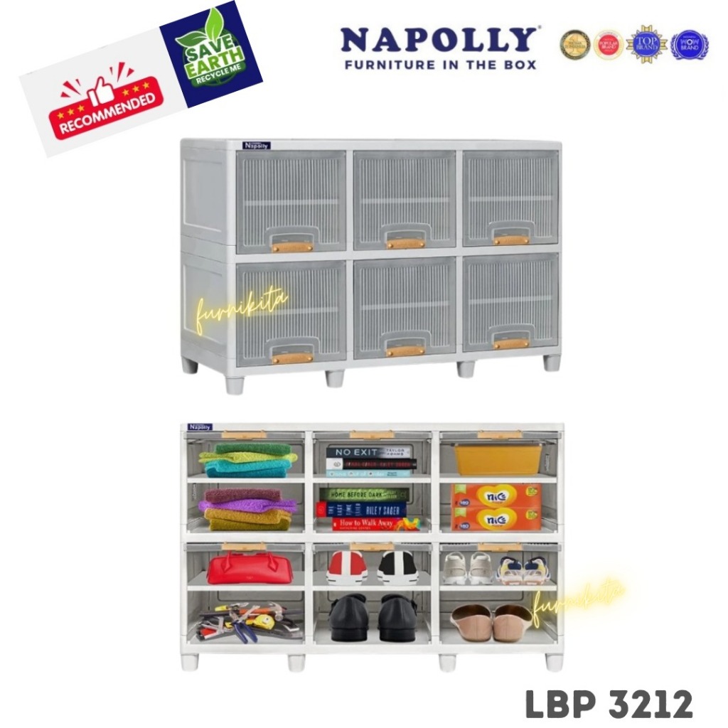 Jual LOCKER BOX NAPOLLY - LEMARI PAKAIAN PLASTIK SERBAGUNA MEJA TV ...