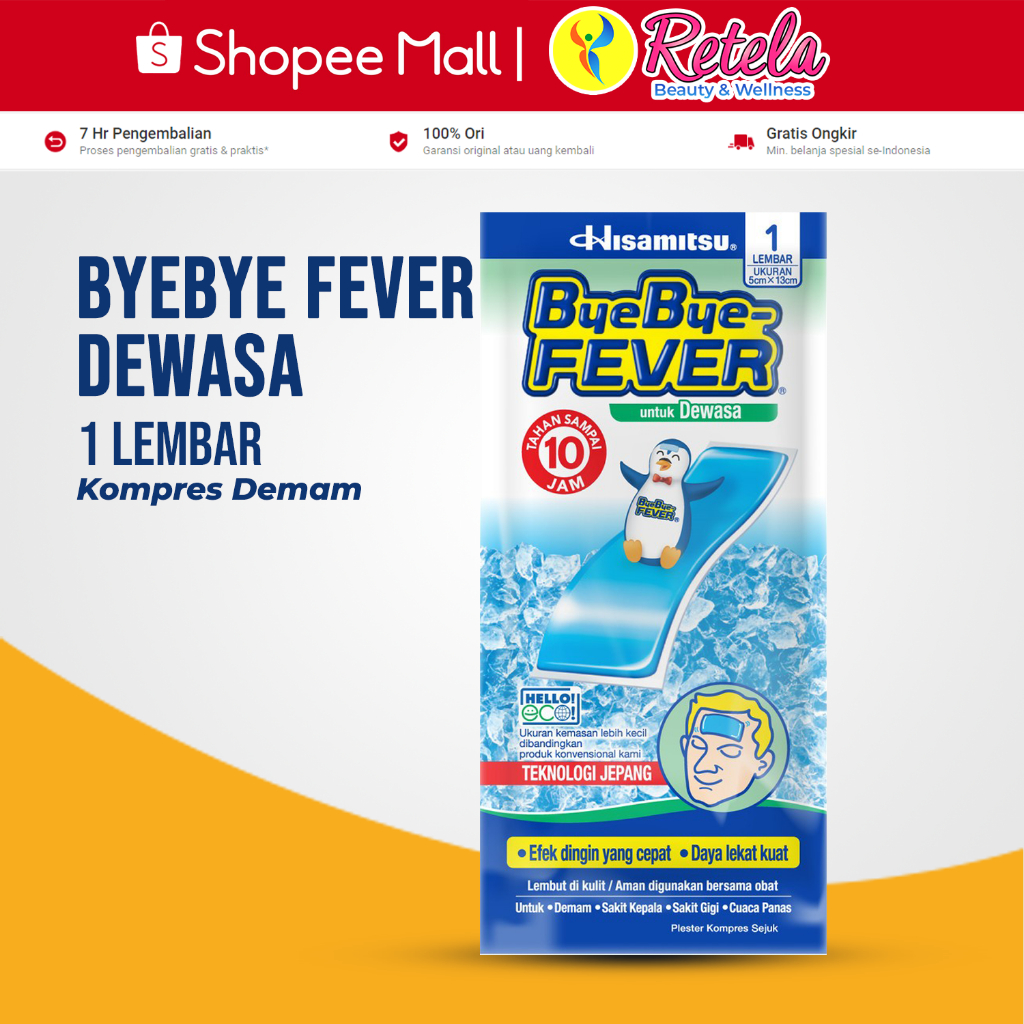 Jual Bye Bye Fever Dewasa 1 Sachet | Shopee Indonesia