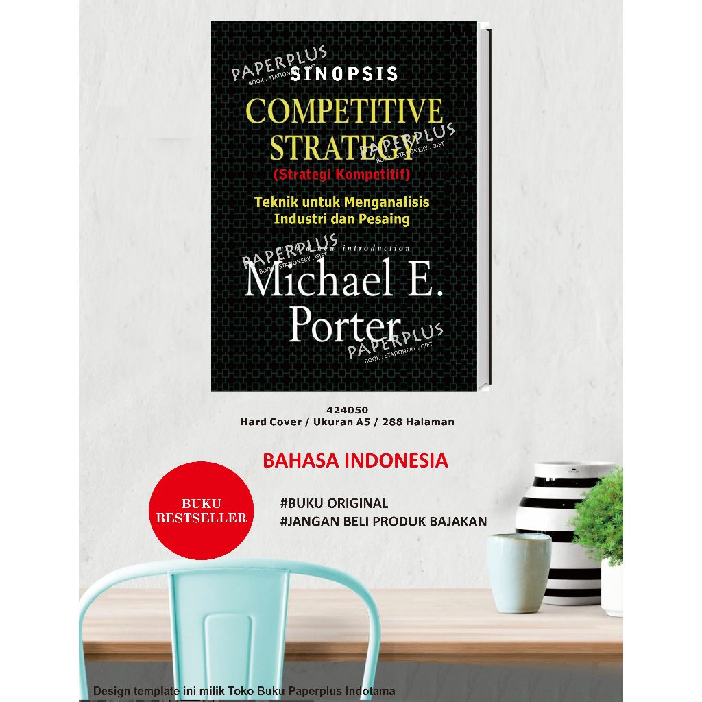 Jual Competitive Strategy / Michael E. Porter / Buku Motivasi / HC ...