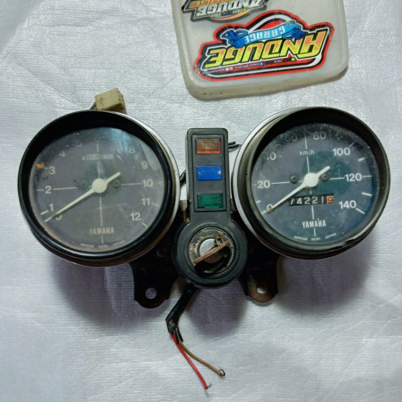 Jual spidometer speedometer spido odometer gauge motor Yamaha RX 100 RX ...