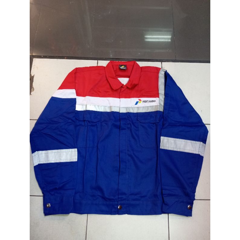 Jual SERAGAM PERTAMINA/WEARPACK PERTAMINA/KEMEJA PERTAMINA BAHAN JAPAN ...