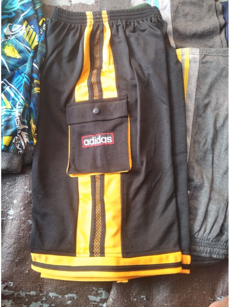 Jual katok trining lotto tebal pendek saku 2 model samping kempol ...