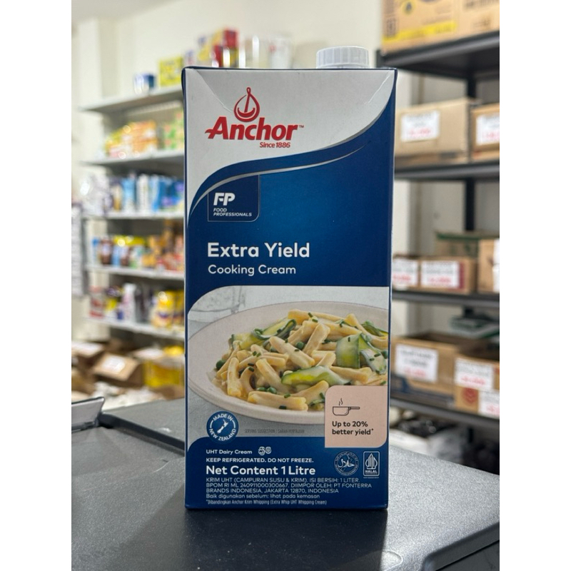 Jual ANCHOR Extra Yield 1L - INSTANT ONLY | Shopee Indonesia