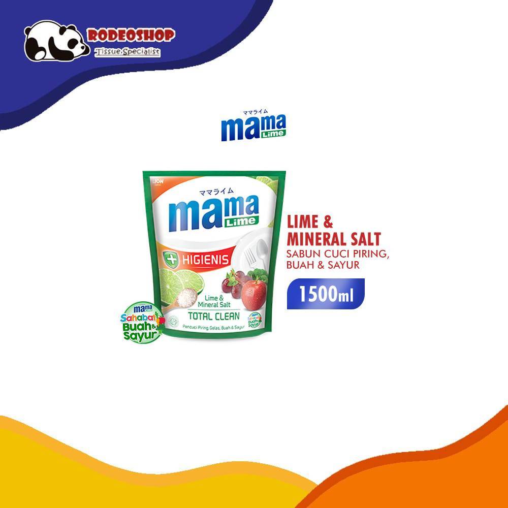 Jual Mama Lime & Mineral Salt Total Clean 1.5 L | Shopee Indonesia