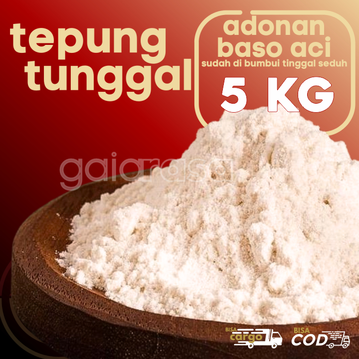 Jual GROSIRAN - 5KG Tepung untuk bahan membuat Cilok Pentol Baso Aci ...