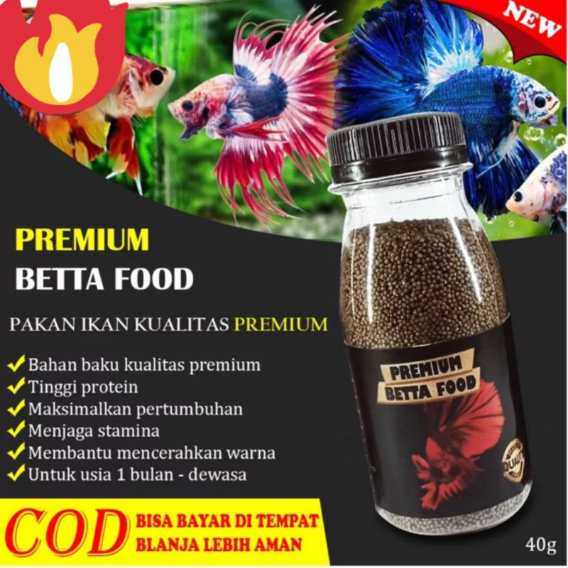 Jual PELET IKAN CUPANG PREMIUM UNTUK PERTUMBUHAN DAN MUTASI WARNA ...
