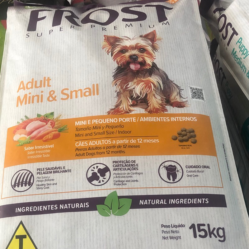Jual Frost Adult SB 15kg Small Breed Makanan Anjing Super Premium Kecil ...