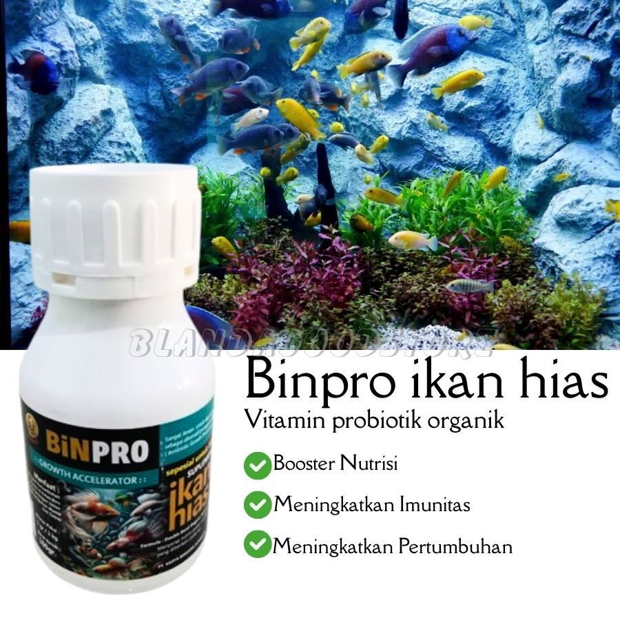 Jual Binpro Immune Booster & Growth Enhancer for Aquarium Fish ...