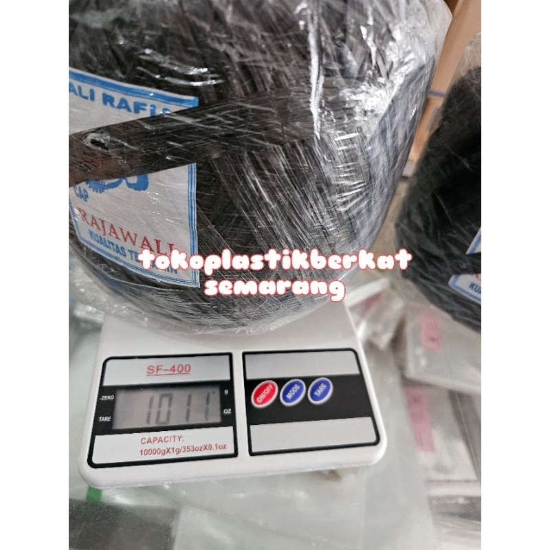 Jual Tali rafia hitam 1kg / tali rafia hitam / rafia hitam | Shopee ...