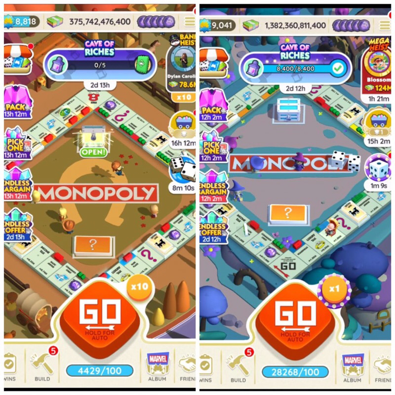 Jual joki event atas dan samping game monopoly go ( BOOSTER DADU ...