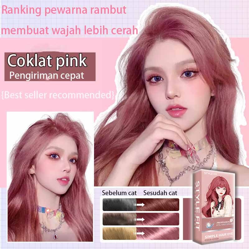 Jual 【Aman dipakai dan diorder】STYLE FIT cat rambut* 200ml tahan lama ...