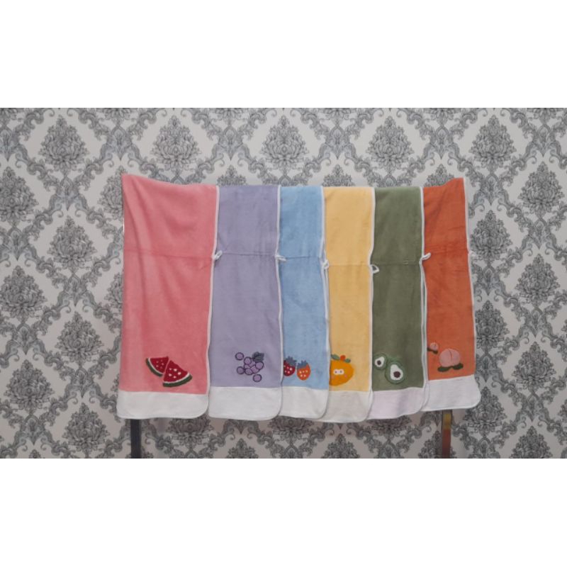 Jual Handuk Mandi Anak Ukuran 50x100 - Handuk Mandi Lucu | Shopee Indonesia