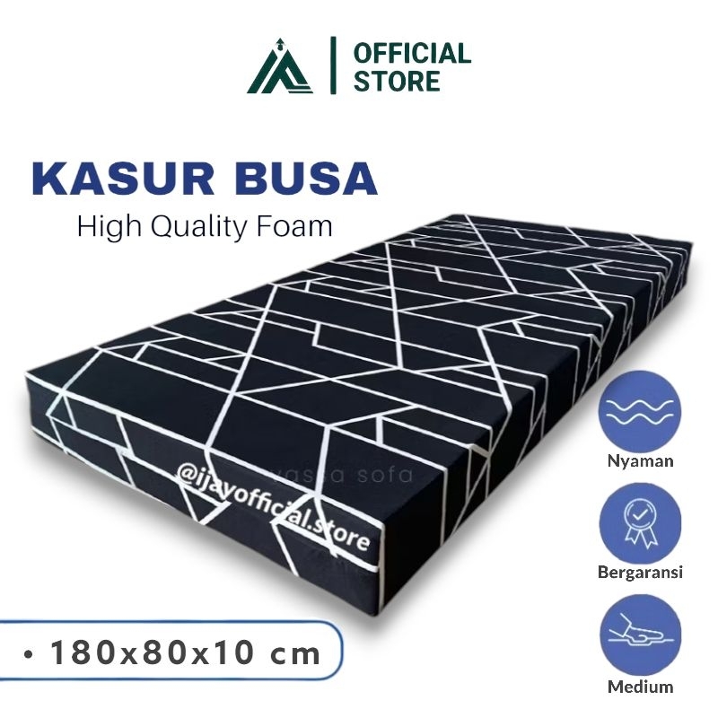 Jual Kasur Busa Single Ukuran 180x80x10cm Untuk 1 Orang Kualitas Super ...