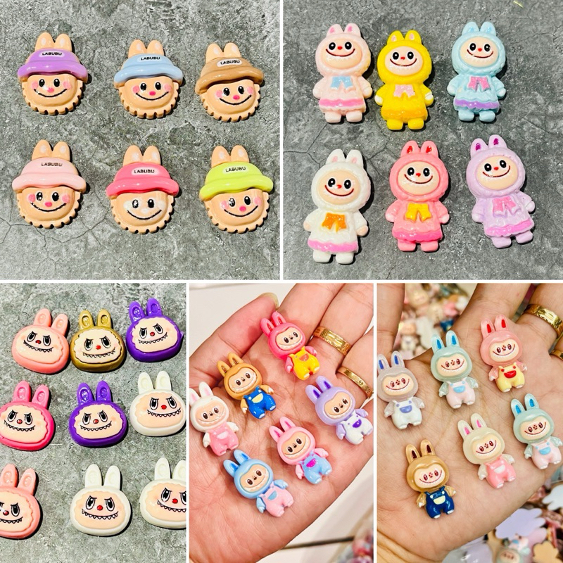 Jual 25pcs clay labubu tanpa lubang | Shopee Indonesia