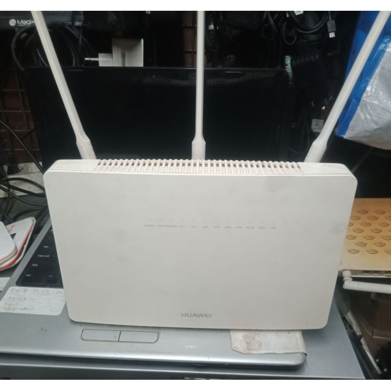 Jual Huawei HG8245U dual band 5G pon biru+adaptor | Shopee Indonesia