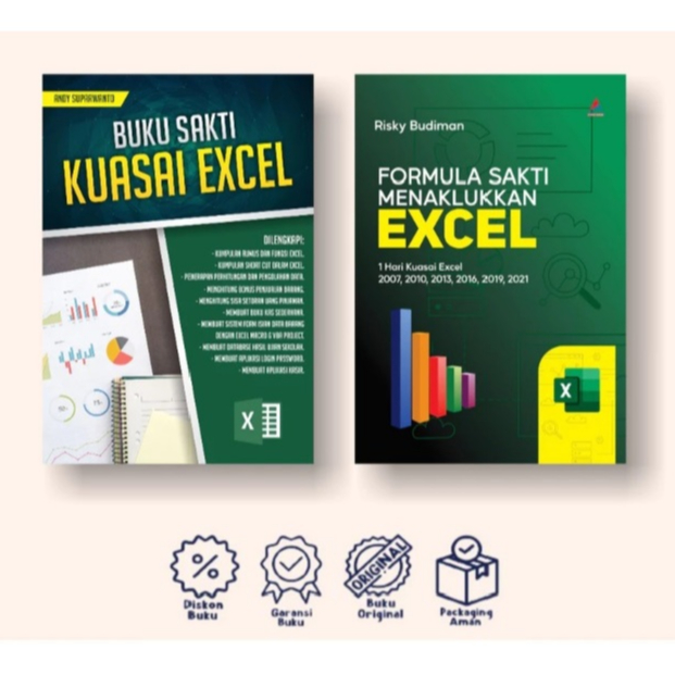 Jual K10 - Buku Sakti Kuasai Excel / Buku Formula Sakti Menaklukkan Excel / Buku Panduan Lengkap ...