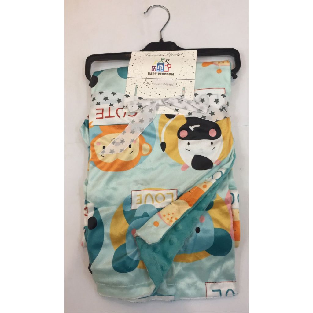 Jual Selimut Bayi Double Fleece BUBBLE Print PREMIUM 75X120cm | Shopee ...